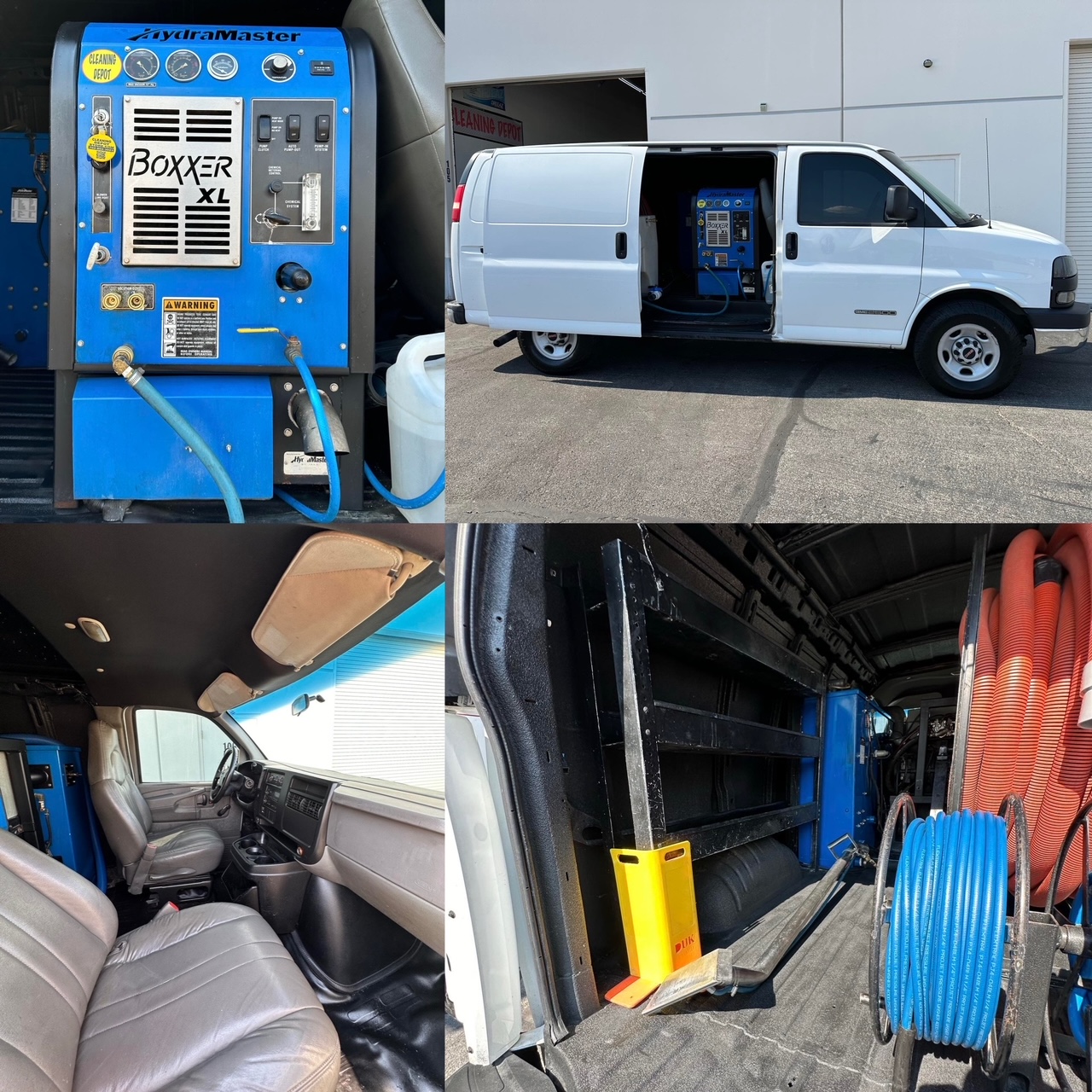 Carpet cleaning van for sale | The Cleaning Standard